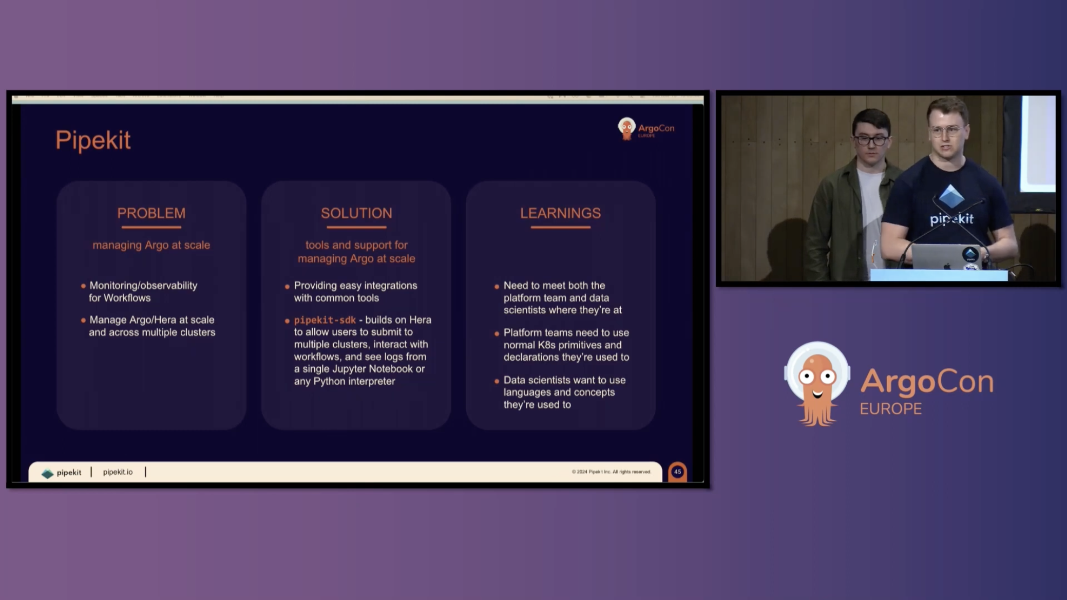 Pipekit Talks and Demos | Managed Argo Workflows & Enterprise Support